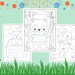 Panda Coloring Pages, Cute Panda Coloring Book for Kids, Panda ...