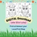 Owl Coloring Pages, Cute and Adorable Owl Coloring Book for Kids, Owl ...
