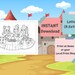 Princess Coloring Pages, Princess Coloring Book for Girls, Princess ...