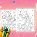 Fairy Coloring Pages, Fairy Coloring Book for Girls, Magical Fairy ...