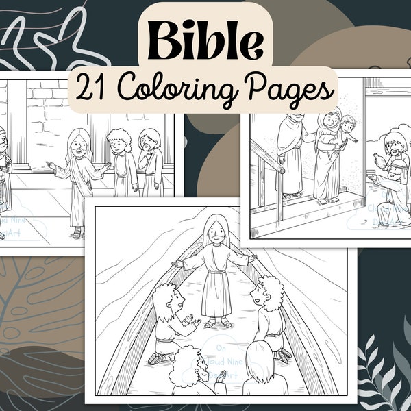 Christian Kids Printable Book - Etsy