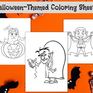 Halloween Coloring Pages, Spooky Coloring for Kids, Halloween ...