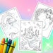 Mermaid Coloring Pages, Mermaid Coloring Book, Mermaid Printable ...