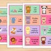 Printable Lunchbox Notes for Kids, Kindergarten Positive Affirmation ...