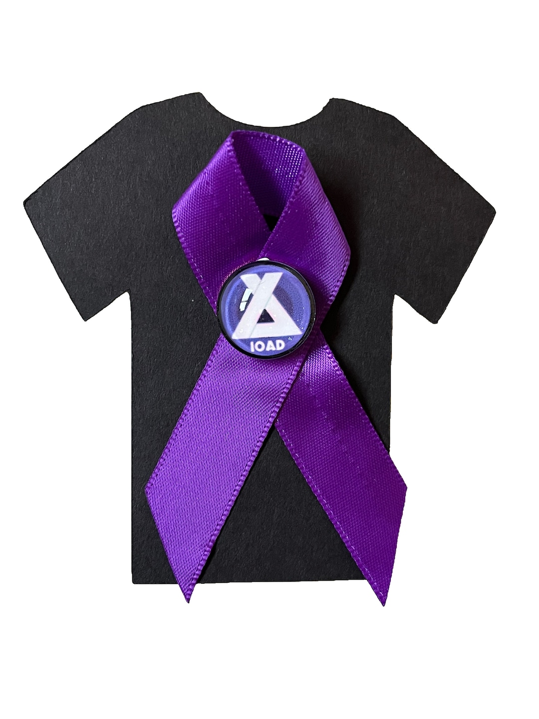End Overdose Purple Awareness Ribbon - Addiction Recovery, Overdose ...