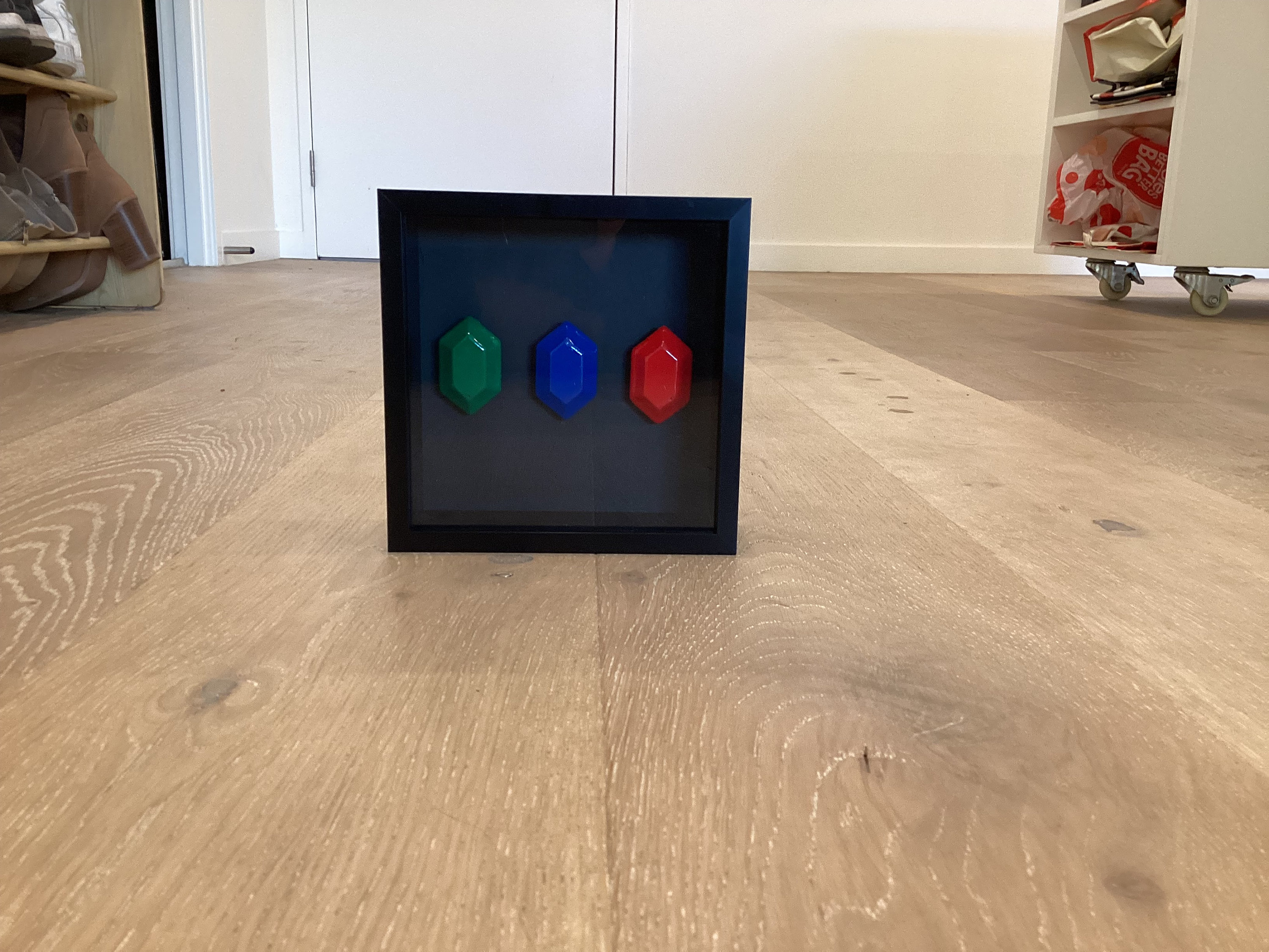 3D Zelda Frame With Rupee’s - Etsy