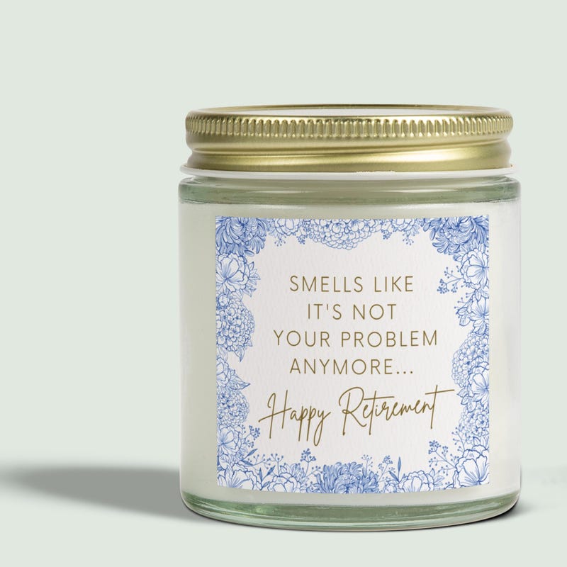 Label for Candle Joke - Etsy