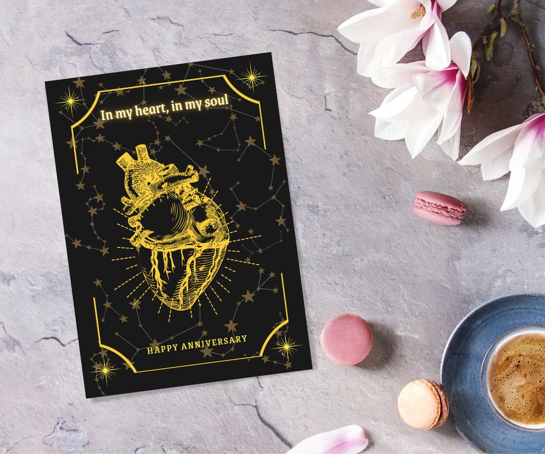 Victorian Vintage, Gothic Happy Anniversary, Vintage Happy Card ...
