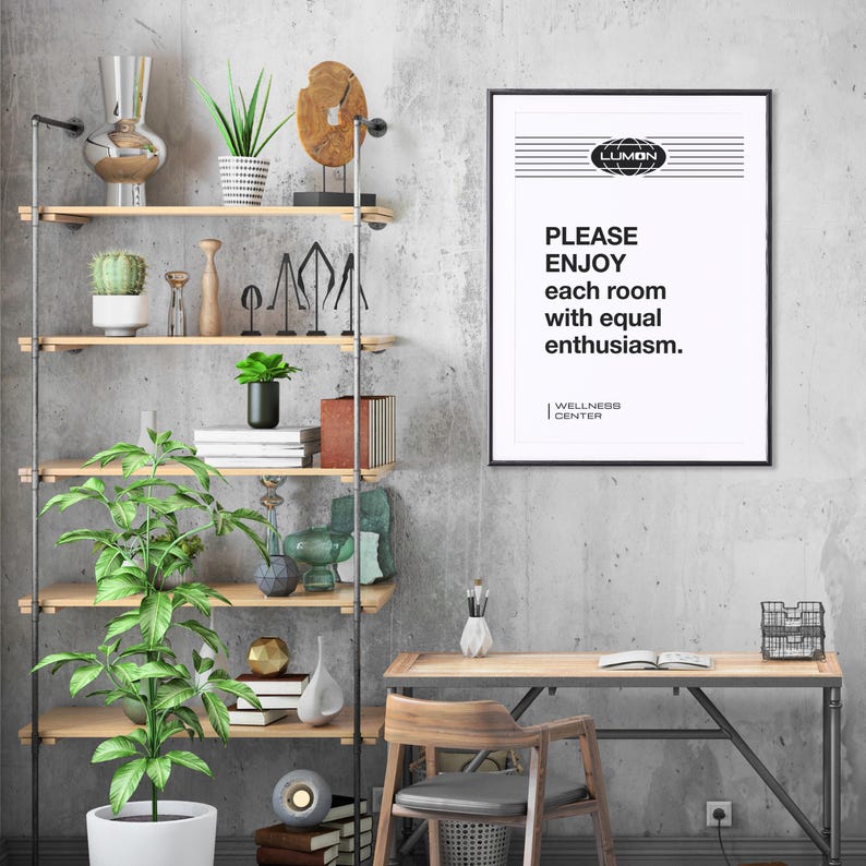 Severance TV Show Poster: Lumon Wellness Center Replica (digital ...