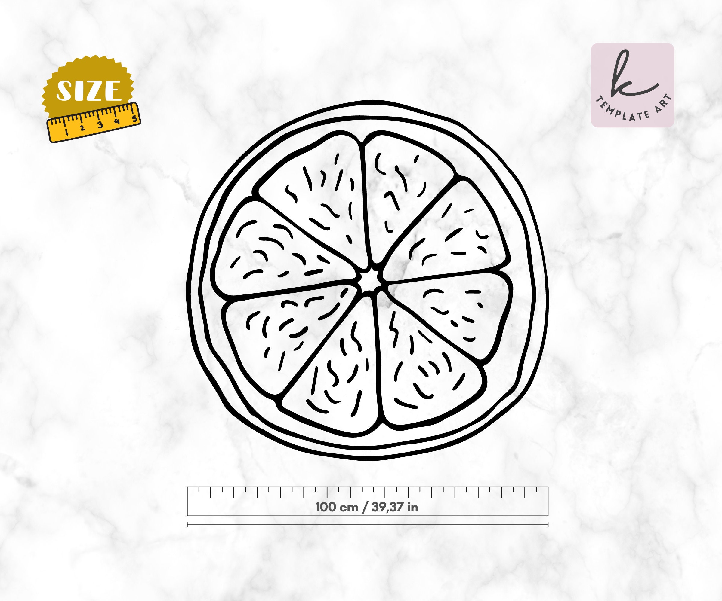 Esquema Lemon Slice Svg File for Craft Art, Lemon Png, Cut File for ...
