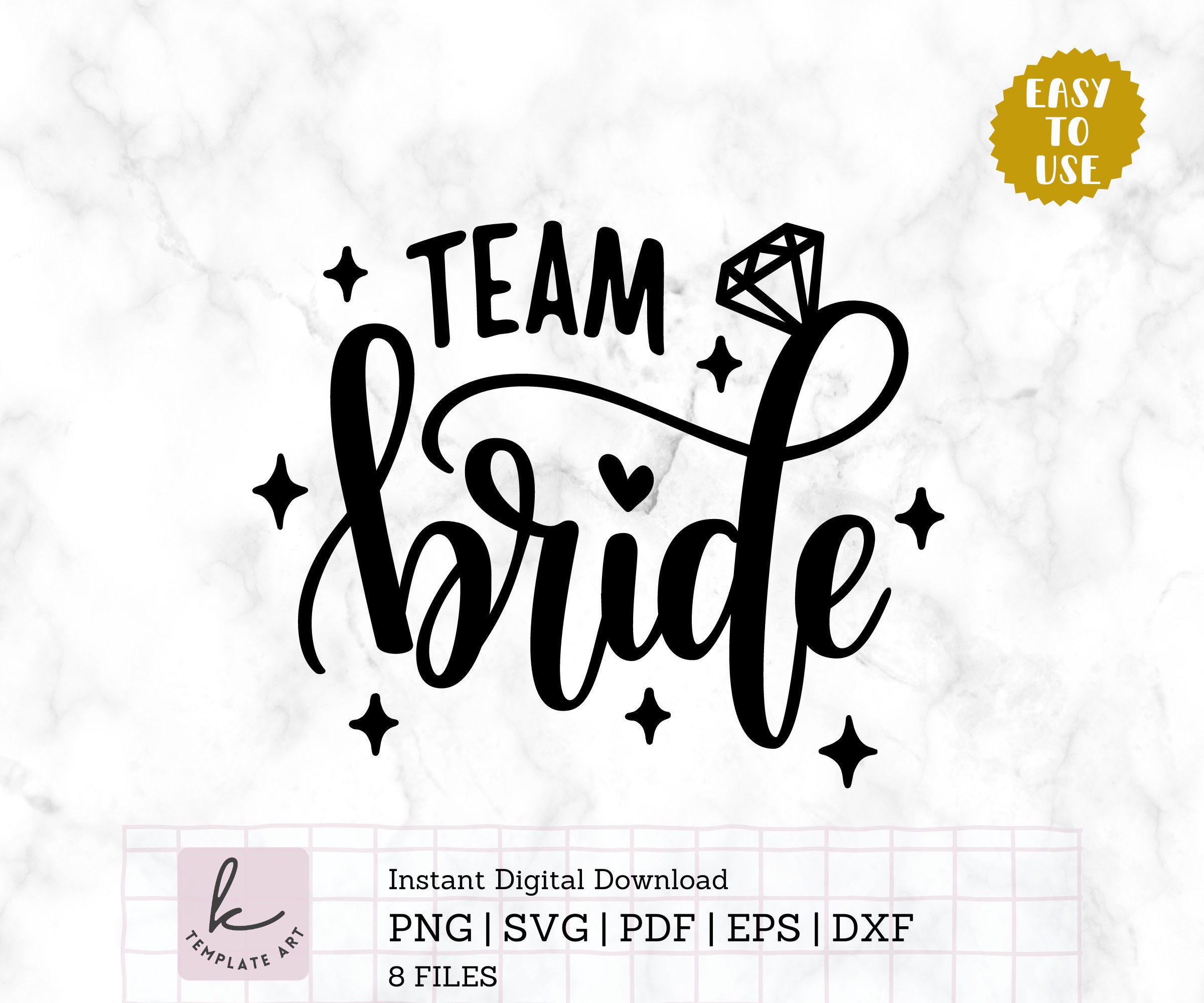 Team Bride Svg Bride Svg Wedding Svg Bridesmaid Svg - Etsy Australia