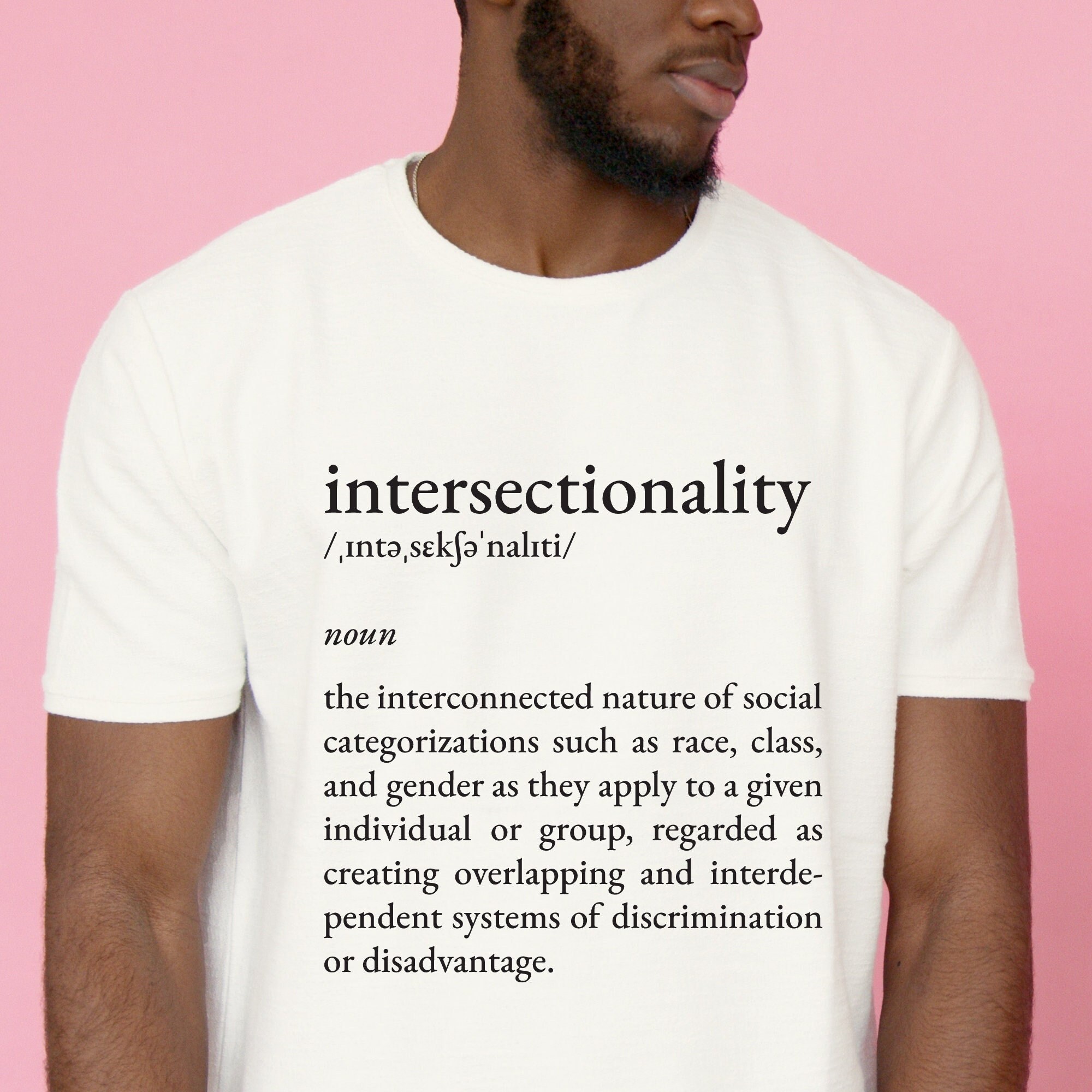 Minimal Intersectionality Definition Pride Shirt Svg File - Etsy Canada