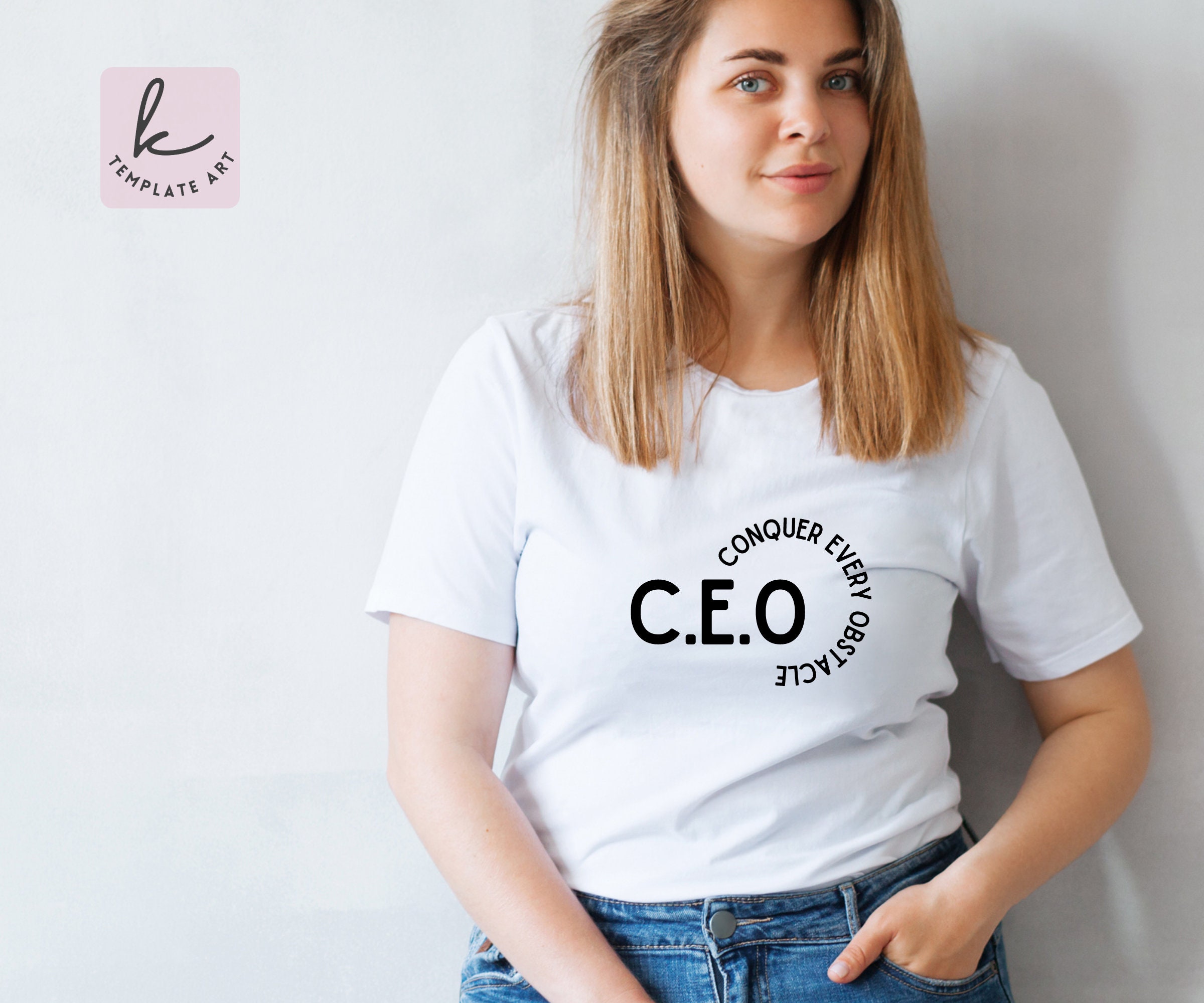 Circular CEO Conquer Every Obstacle Svg Shirt Hustle Dxf - Etsy