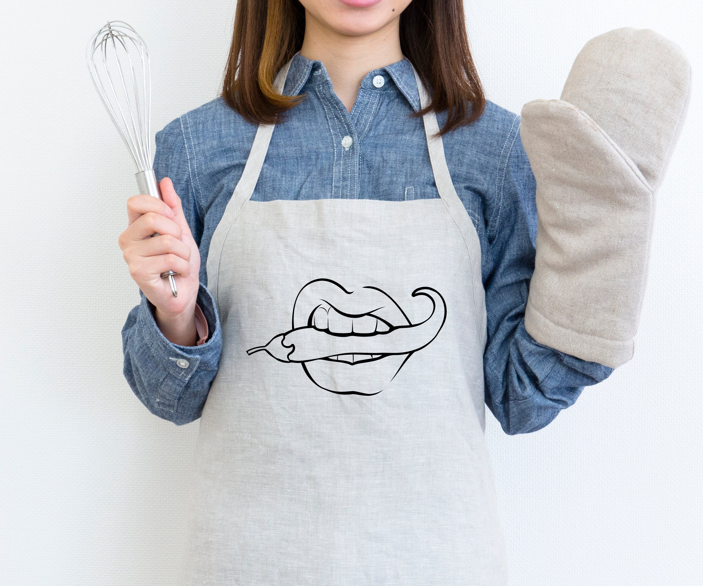 Chilli Lip Vector Art: Hot Pepper SVG, Cricut Cut File (digital ...