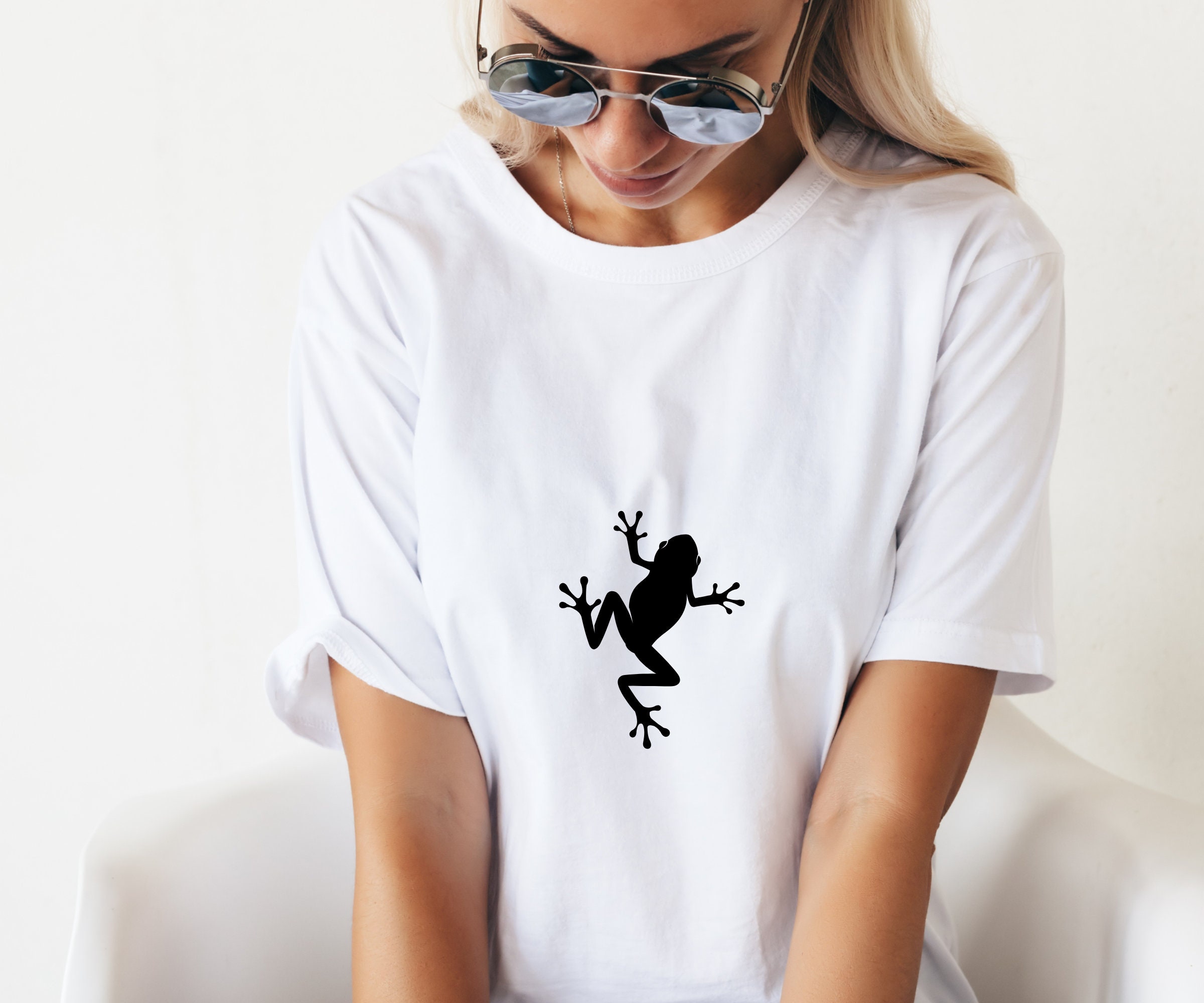 Frog Silhouette Frog Clipart Png Cute Frog Dxf Silhouette - Etsy