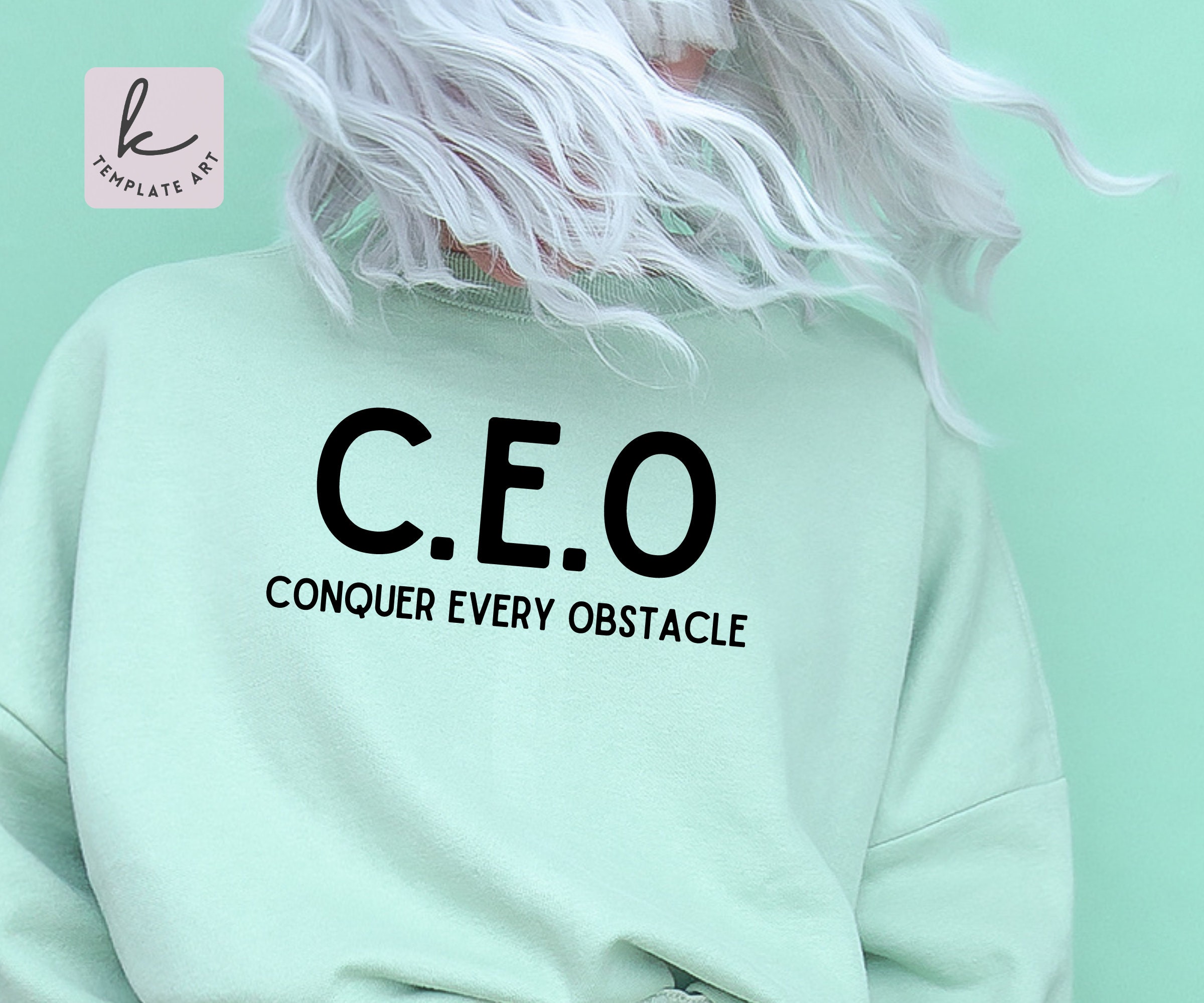CEO Conquer Every Obstacle Svg Shirt Hustle Dxf Business - Etsy