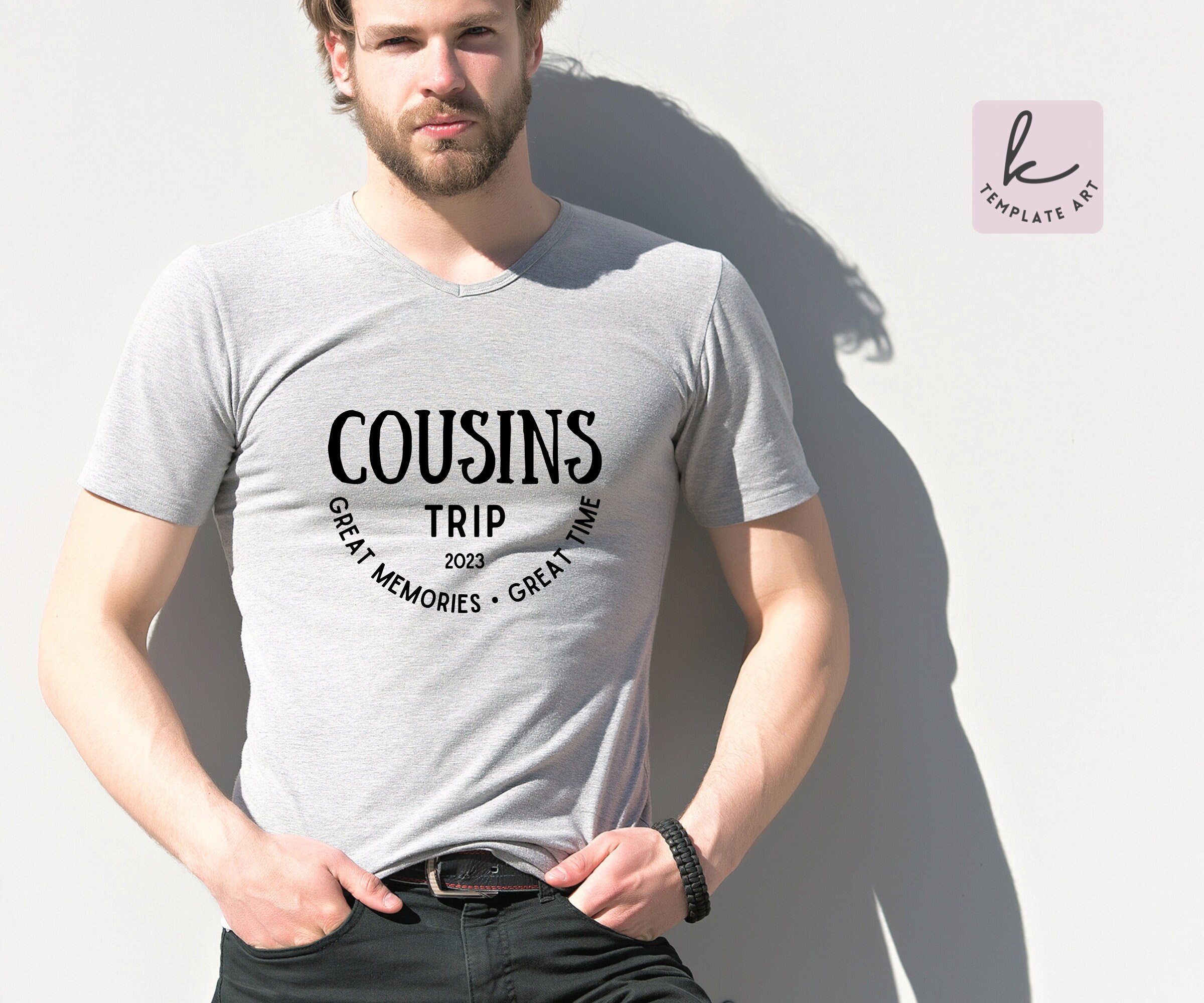 Unisex Cousins Trip 2023 Great Memories Great Time Shirt Svg File ...