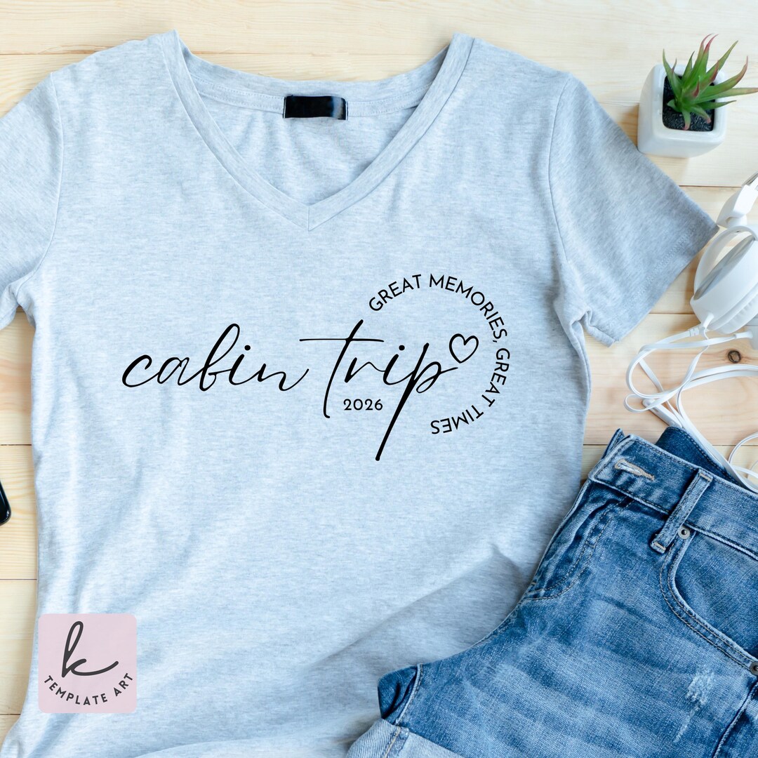 Cabin Trip 2026 SVG, Girls Cabin Trip Svg, Weekend Getaway Svg ...