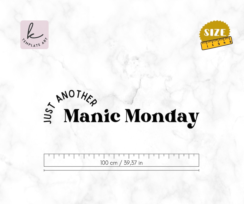 Just Another Manic Monday Shirt Svg File Monday Syndrome Svg - Etsy