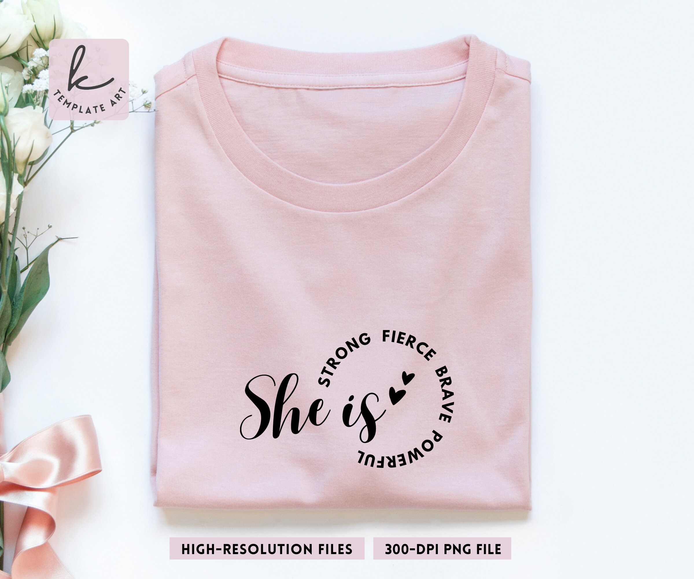 Ella es fuerte SVG, feroz, feminismo svg, mujer empoderada svg ...