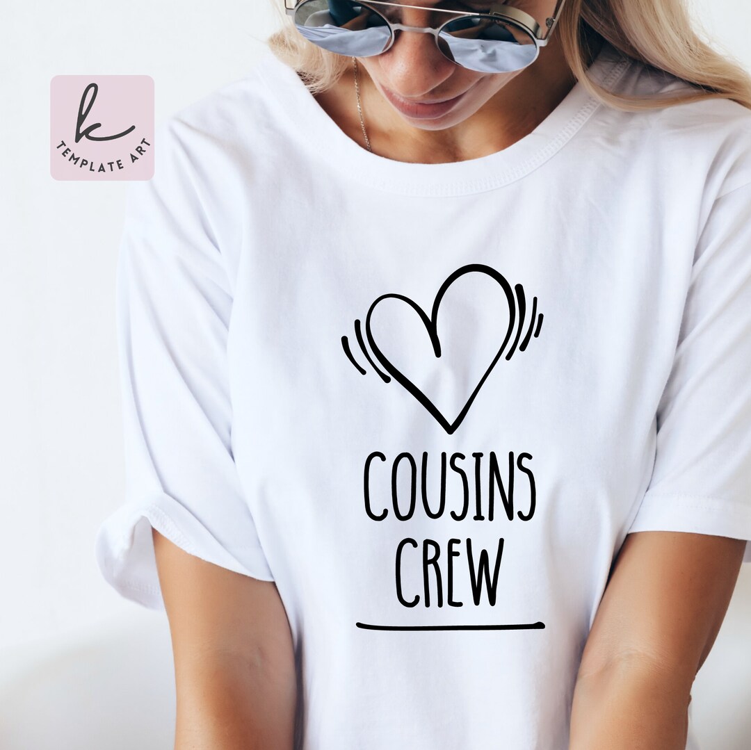 Cousins Crew Family Reunion SVG File for Craft Art Summer - Etsy