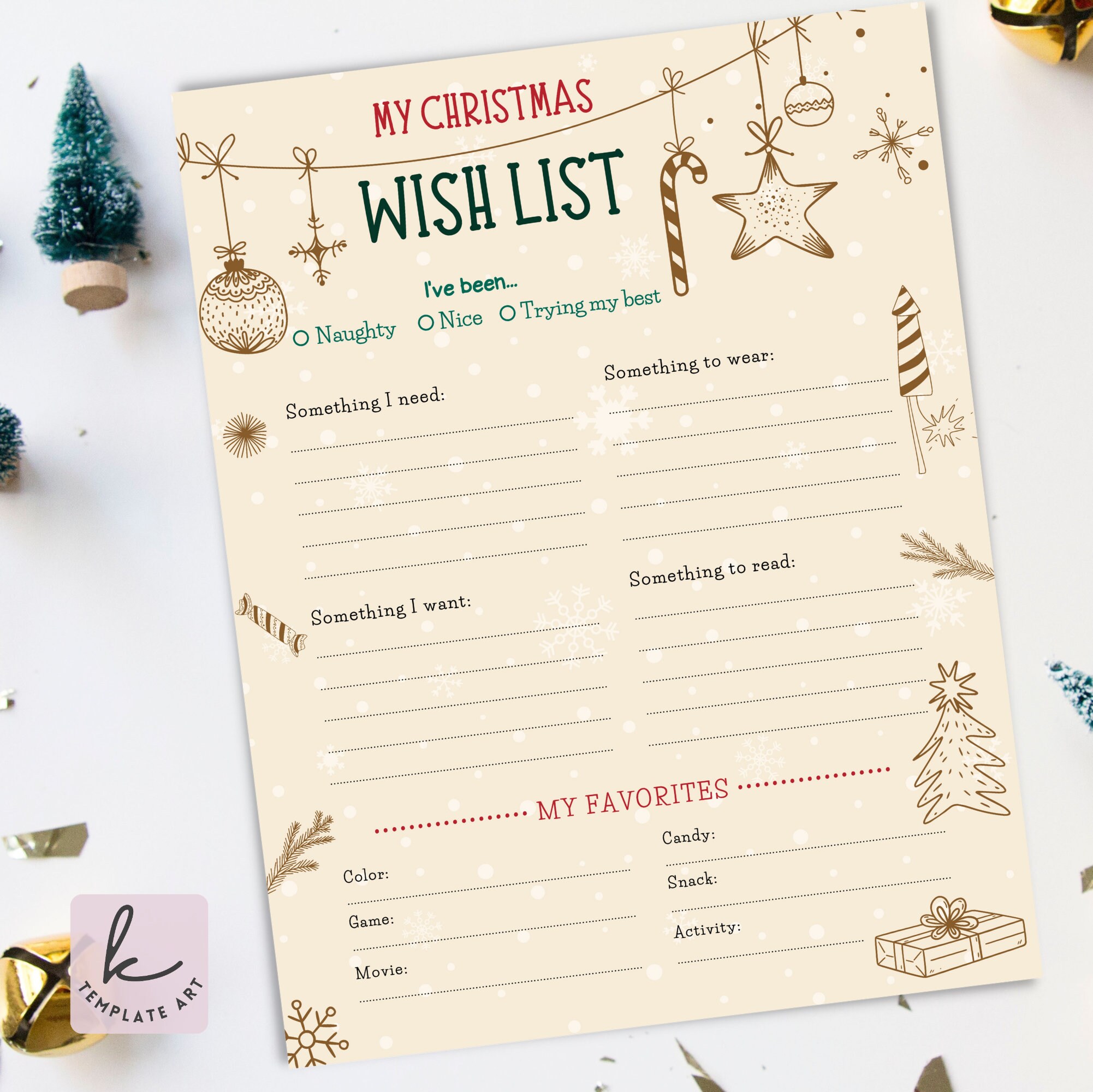 Beautiful Christmas Wish List for Teen Png, Holidays Wish List Jpg ...