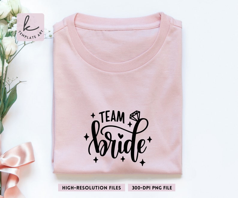 Team Bride Svg Bride Svg Wedding Svg Bridesmaid Svg - Etsy