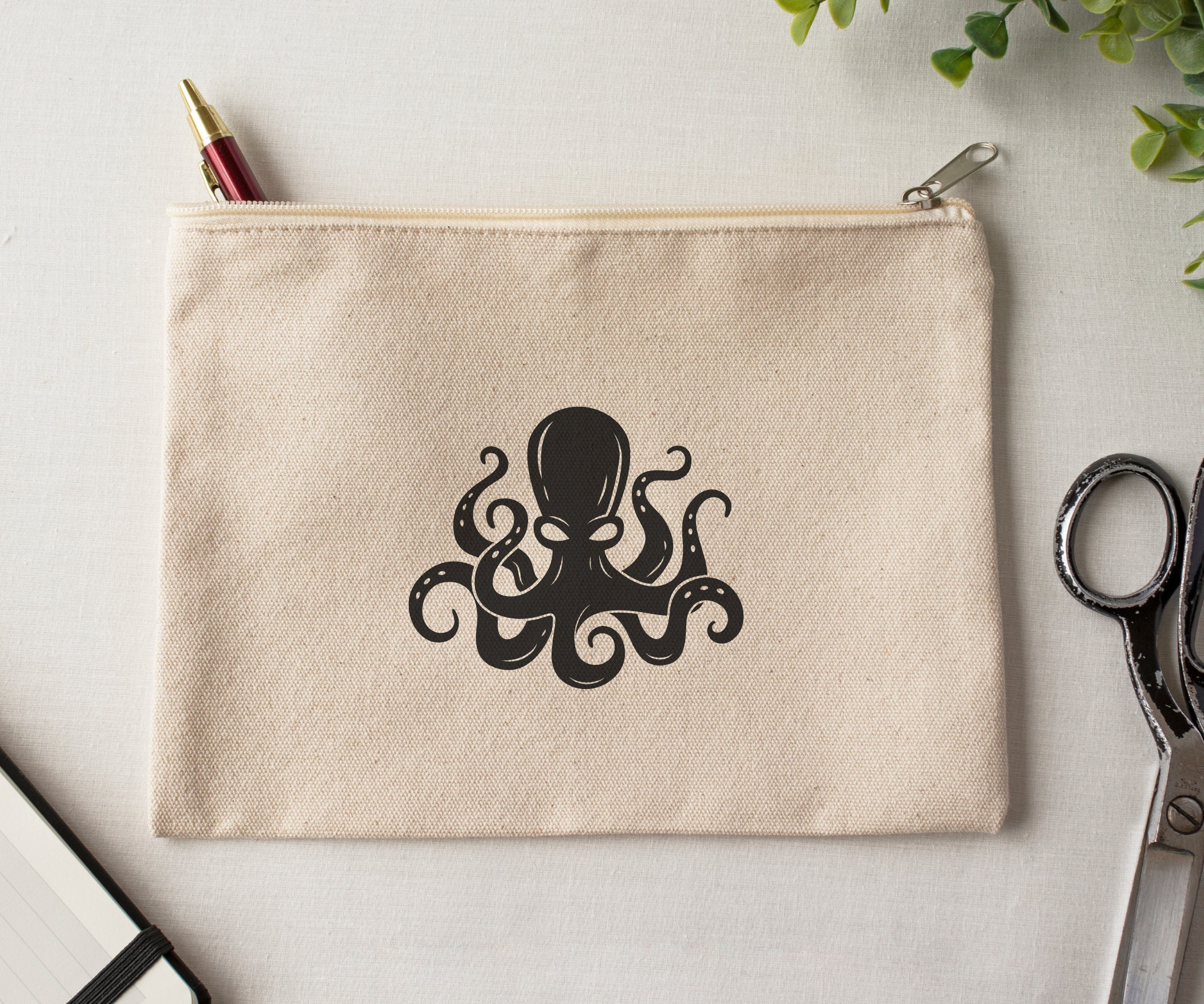 Octopus Animal Svg and Dxf Files for Craft Art Octopus - Etsy