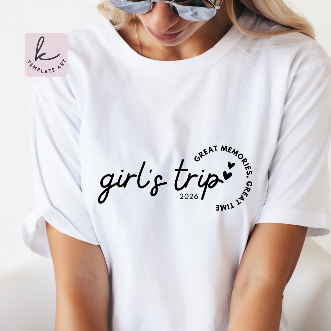Girls Trip 2026 SVG, Weekend Memories PNG (digital Download) - Etsy