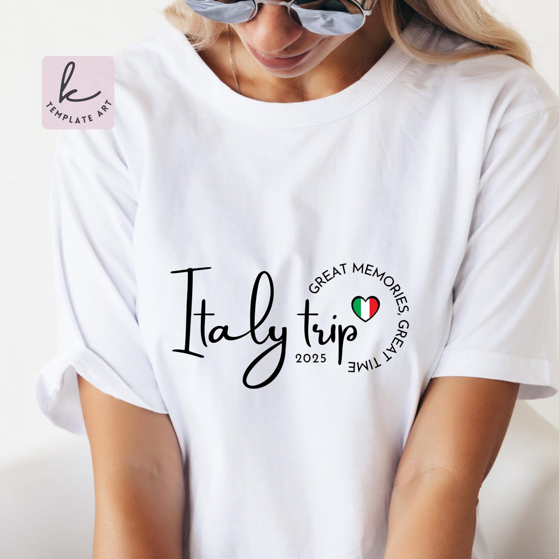 Camiseta Viagem à Itália 2025 em SVG, Lembrança de Viagem em PNG ...