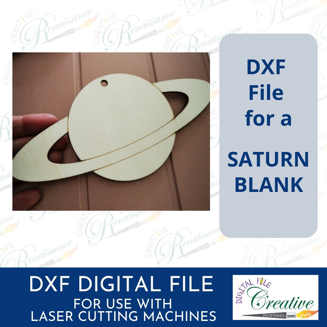 Saturn / Saturn DXF / the Planets / Space Mobile Cut File / Science ...