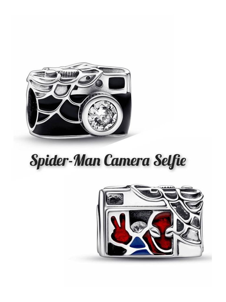New Pandora Marvel Spiderman Charms Collection S925 ALE - Etsy UK