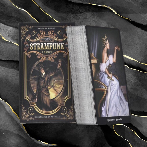 Steampunk Oracle Cards - Etsy