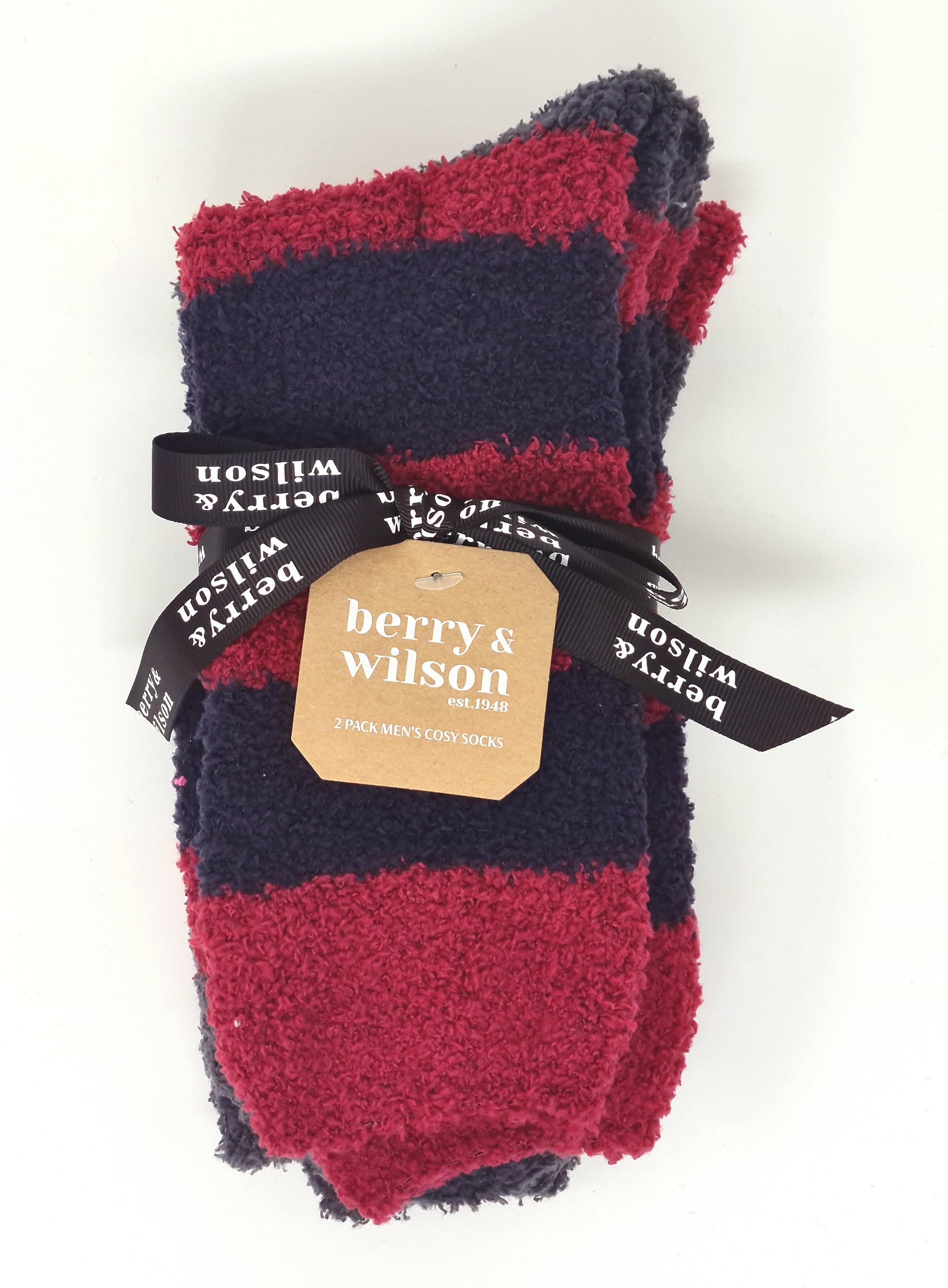 2pk Mens Cosy Super Comfy Socks Pattern and Plain - Etsy UK