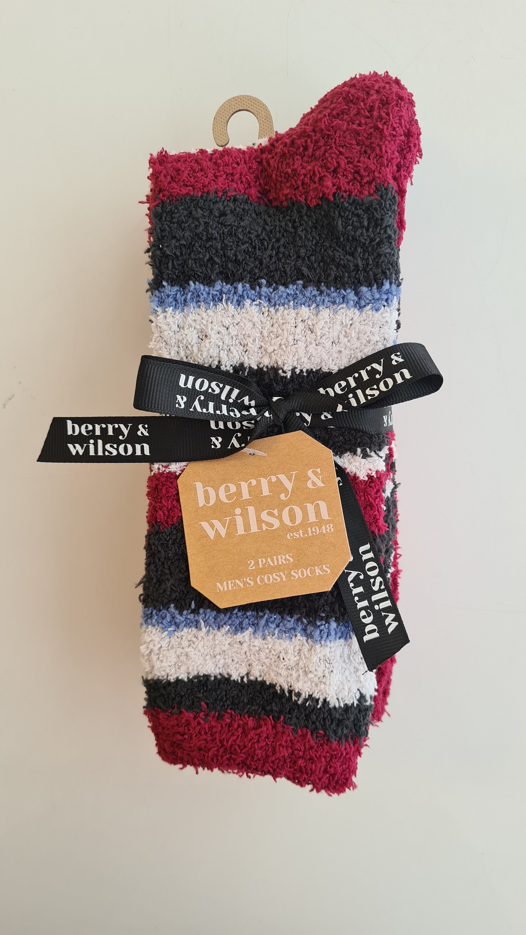 2pk Mens Cosy Super Comfy Socks Pattern and Plain - Etsy UK