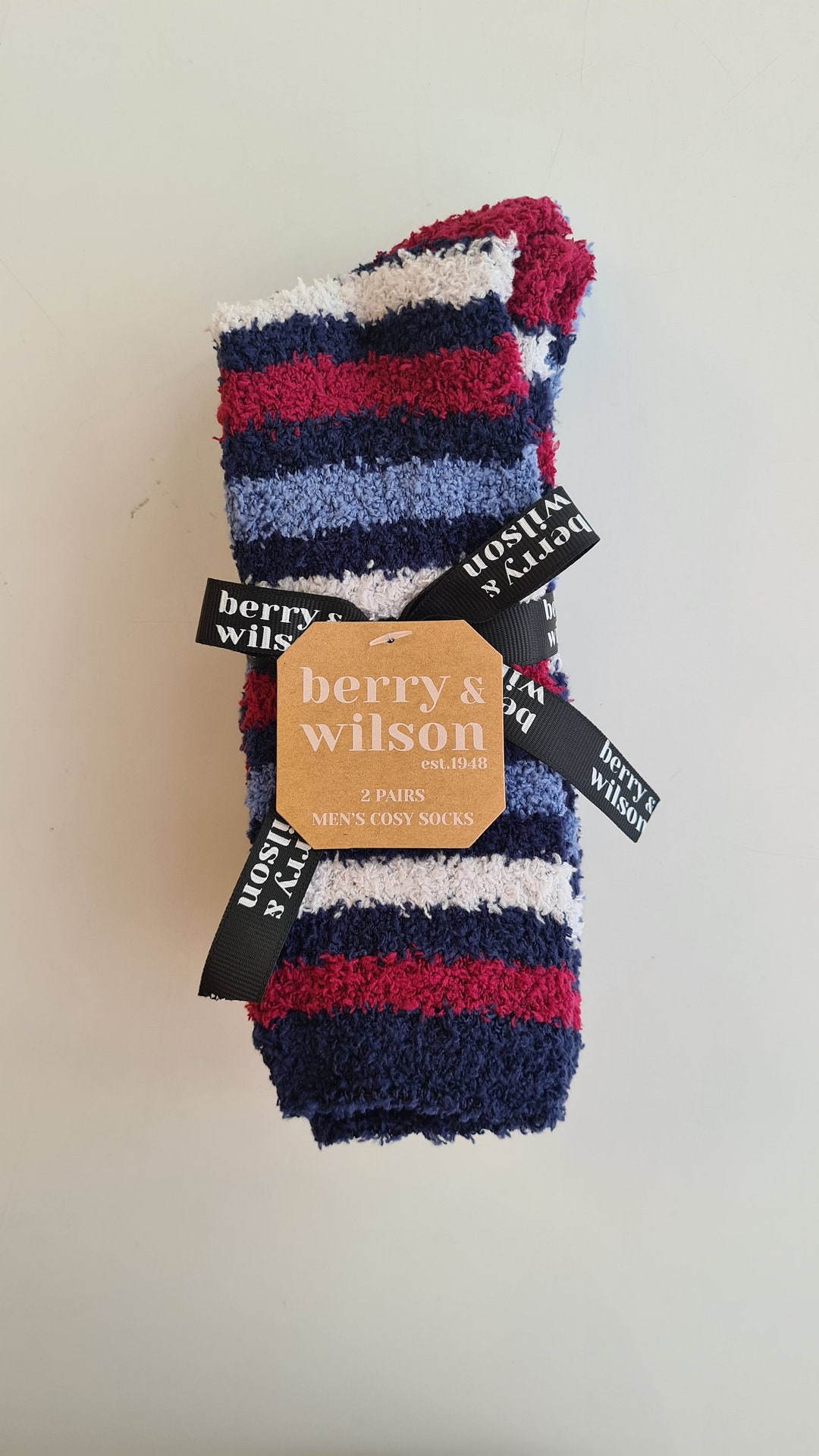 2pk Mens Cosy Super Comfy Socks Pattern and Plain - Etsy UK