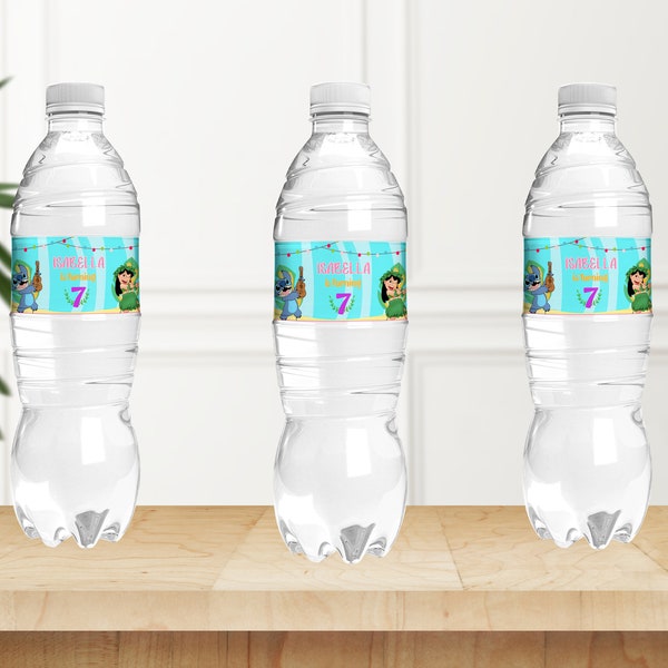 Stitch Water Bottle - Etsy