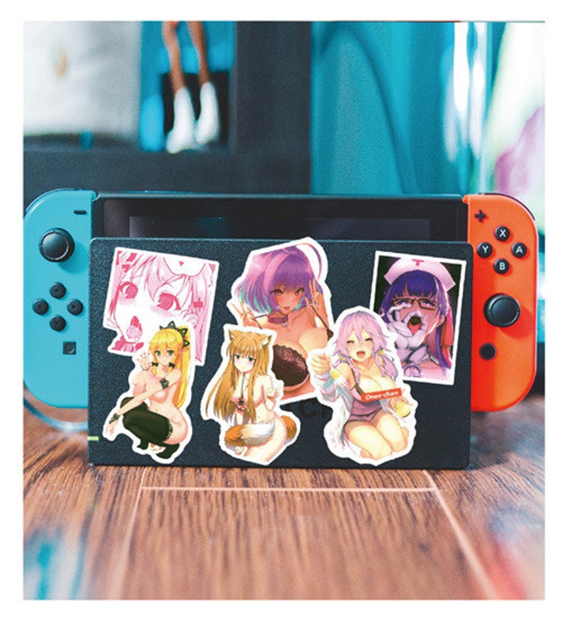 Hentai Waifu Sexy Anime Sticker Waterproof Sticker Pull Box Etsy