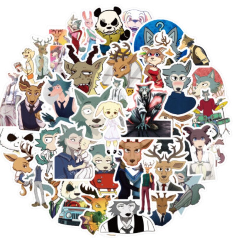 BEASTARS Stickers for Water Bottles Laptop Computer - Etsy