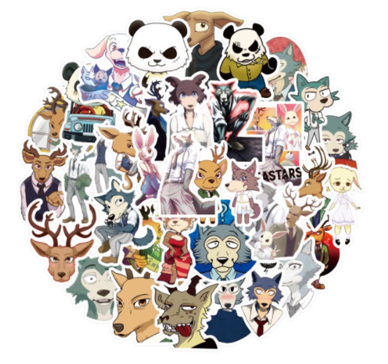 BEASTARS Stickers for Water Bottles Laptop Computer - Etsy