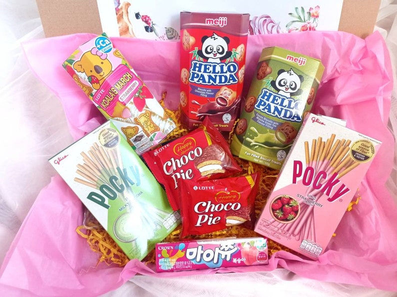 Japanese Snack Korean Pocky Lotte Meiji Asian Sweet - Etsy