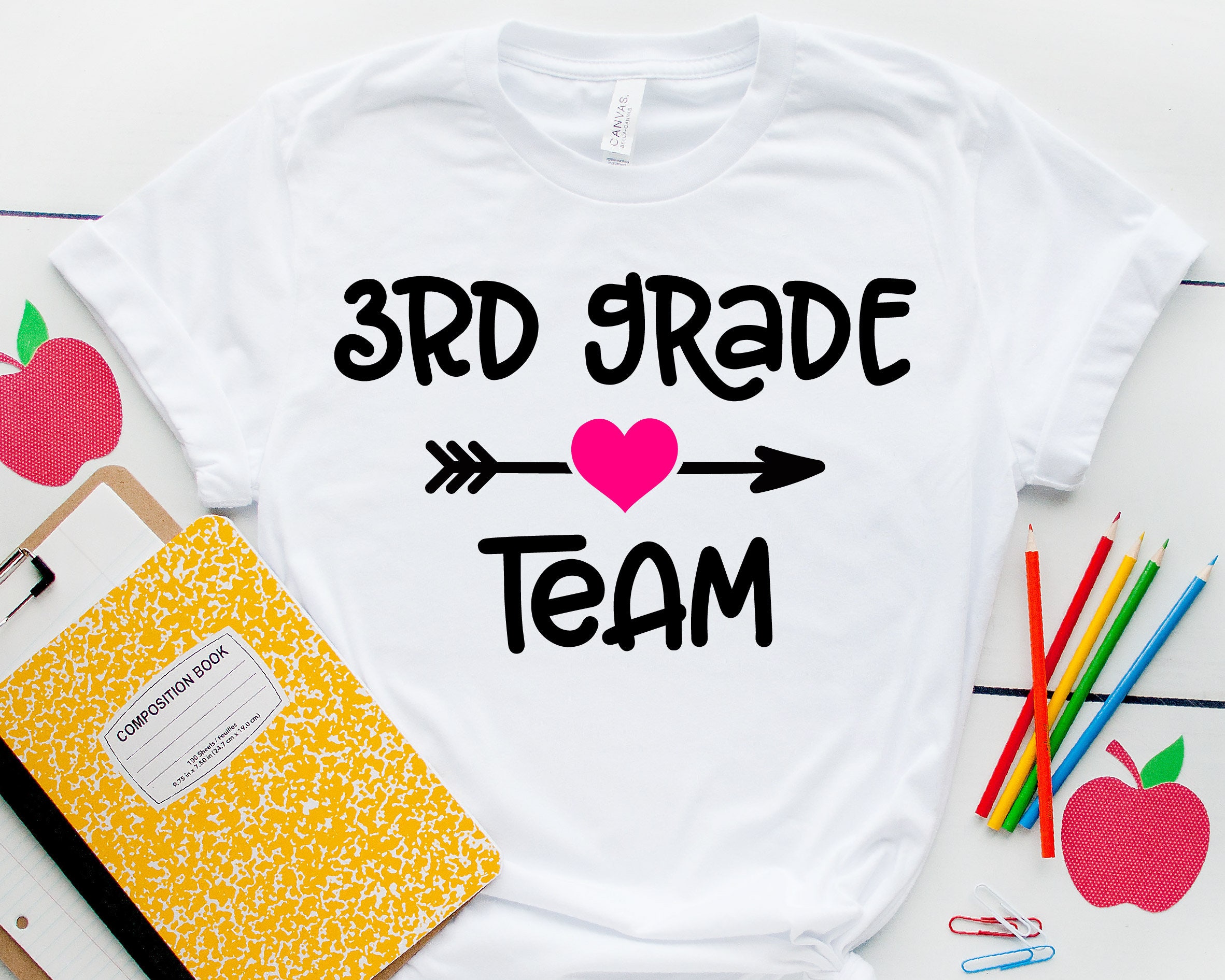 3rd Grade Team Svg 3rd Grade First Day of School Svg 3rd - Etsy