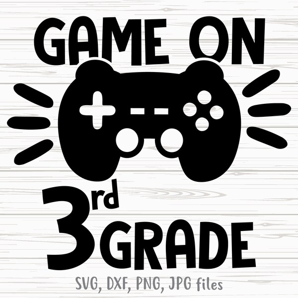3rd Grade Svg - Etsy Canada