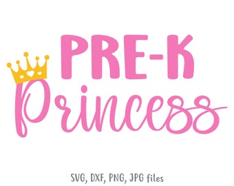 Pre K Princess - Etsy