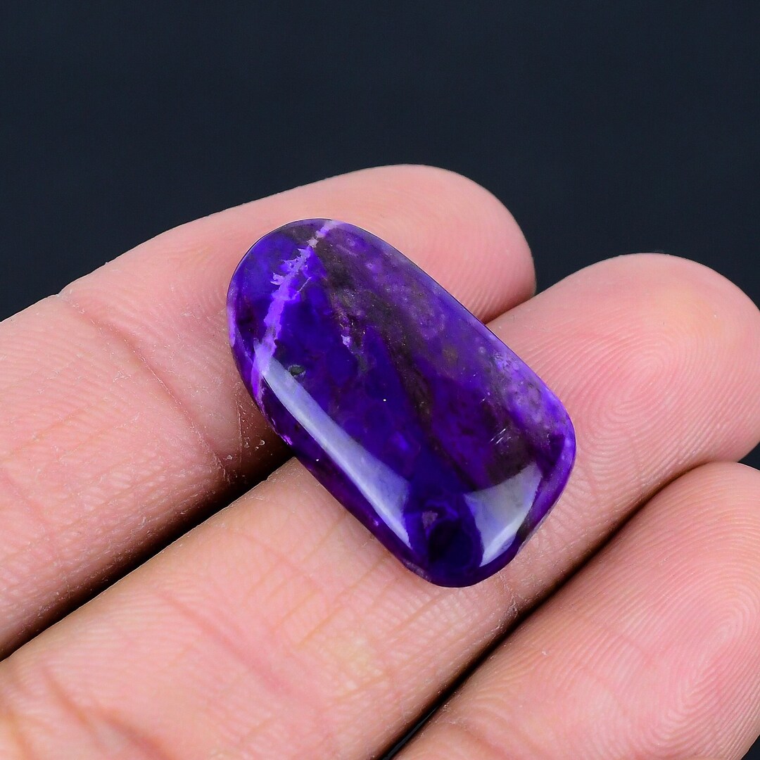 Natural Real Sugilite Gemstone Fancy Shape Cabochon Loose Gemstone ...