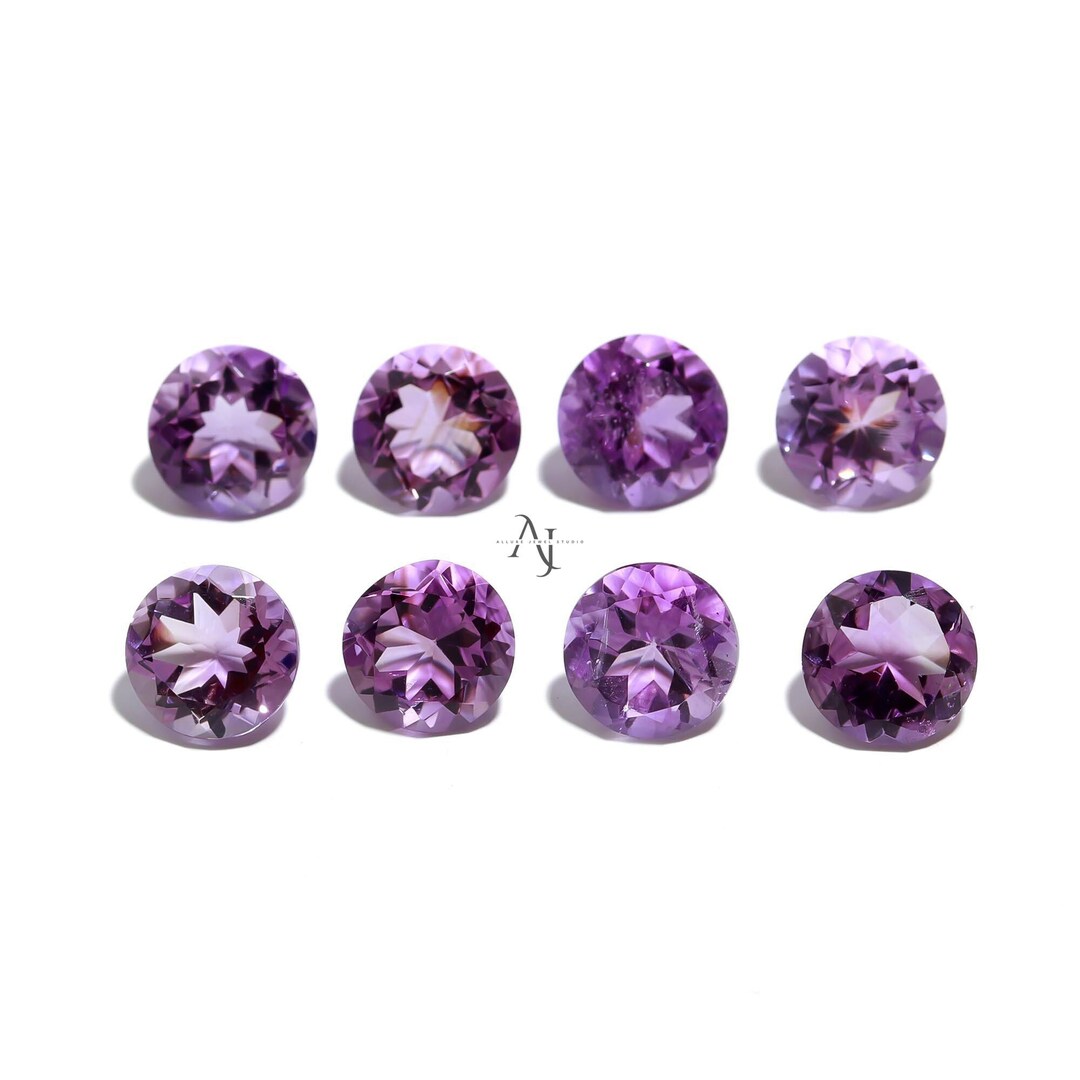 Amethyst Gemstone Semi Precious Mauve Gemstone Natural Amethyst ...