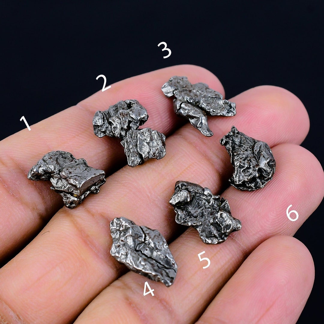 Natural 12.55 Cts Gray Meteorite Gemstone/ Meteorite Rough/ Meteorite ...