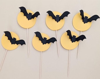 Wildflower Cupcake Toppers, Double Sided, Mixed Flower Cupcake Toppers ...