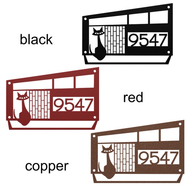 Mcm House Numbers - Etsy