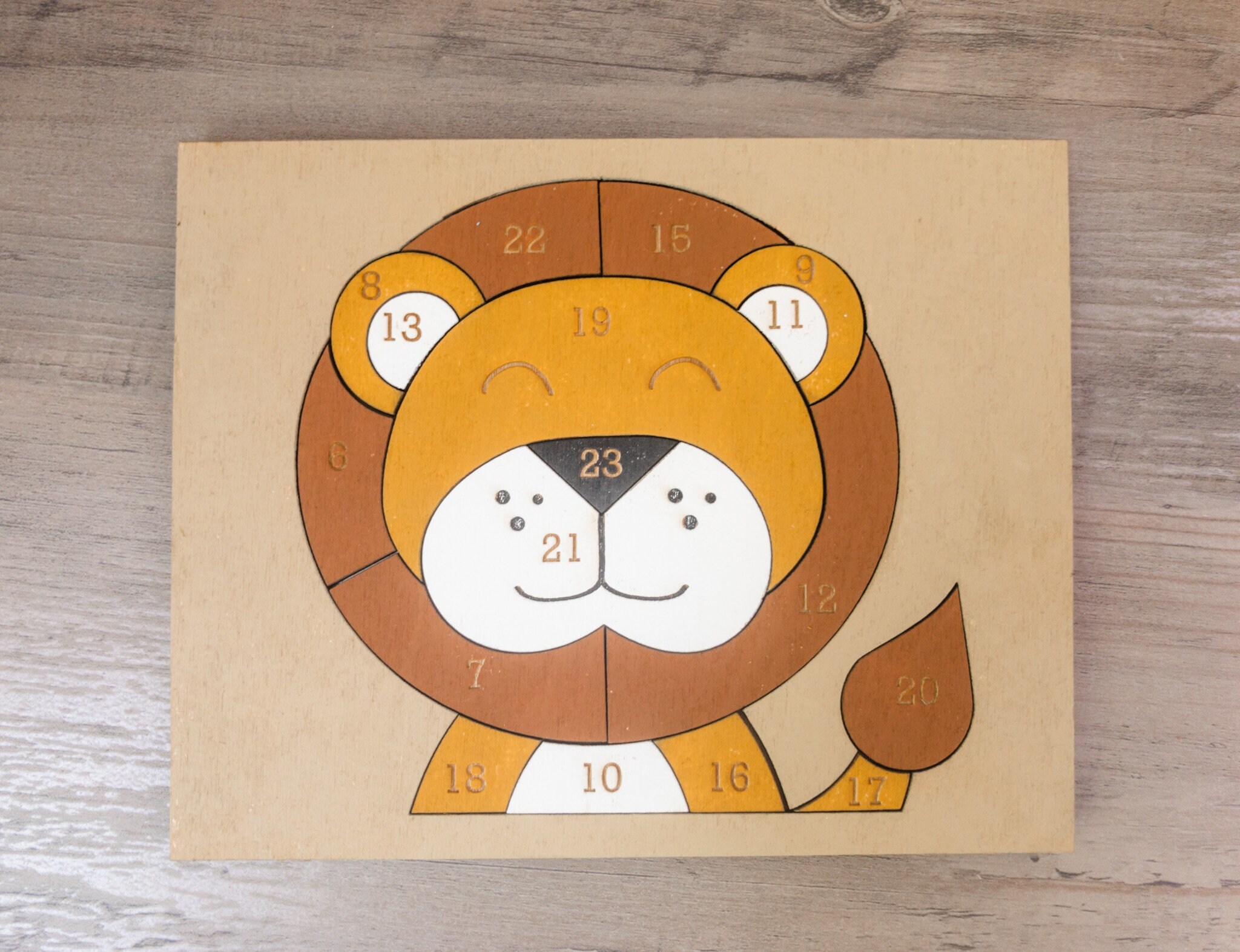Lion Addition Puzzle Svg Glowforge File Teacher Gift - Etsy